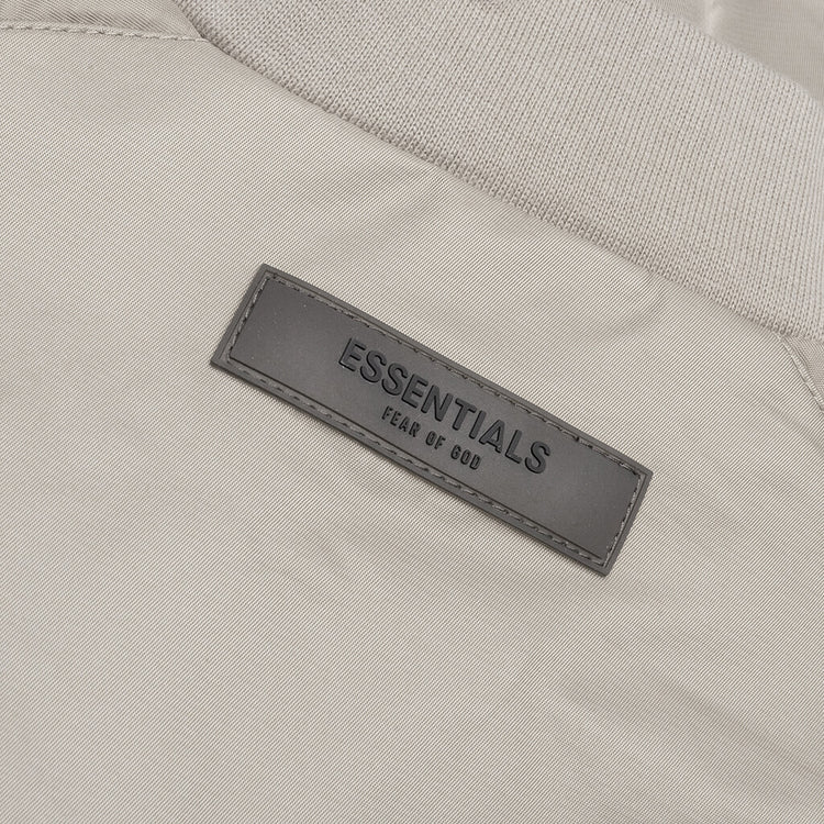 Essentials Kid's Baseball Jacket - Desert Taupe – Feature