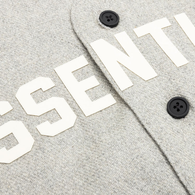Essentials Kid's Baseball Jersey - Dark Oatmeal – Feature