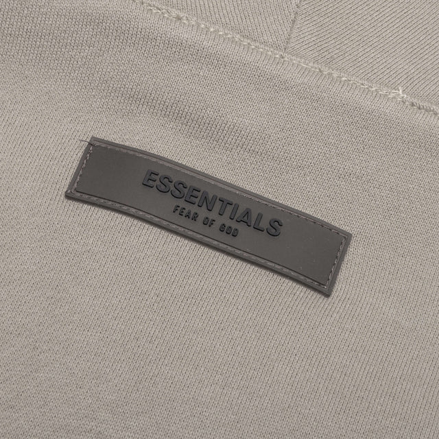 Essentials Kid's Oversized Henley - Desert Taupe – Feature