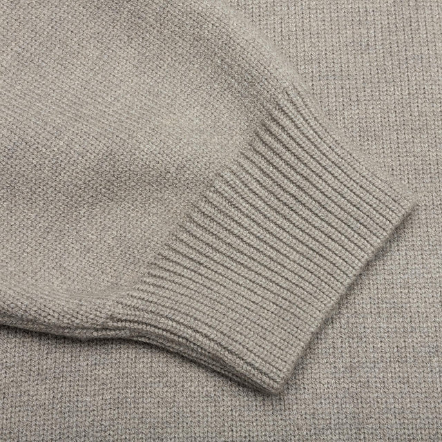 Essentials Knit Hoodie - Dark Oatmeal – Feature