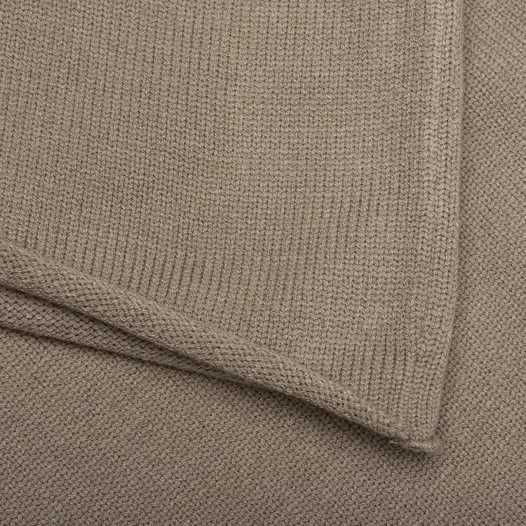 Essentials Knit Hoodie - Oak – Feature