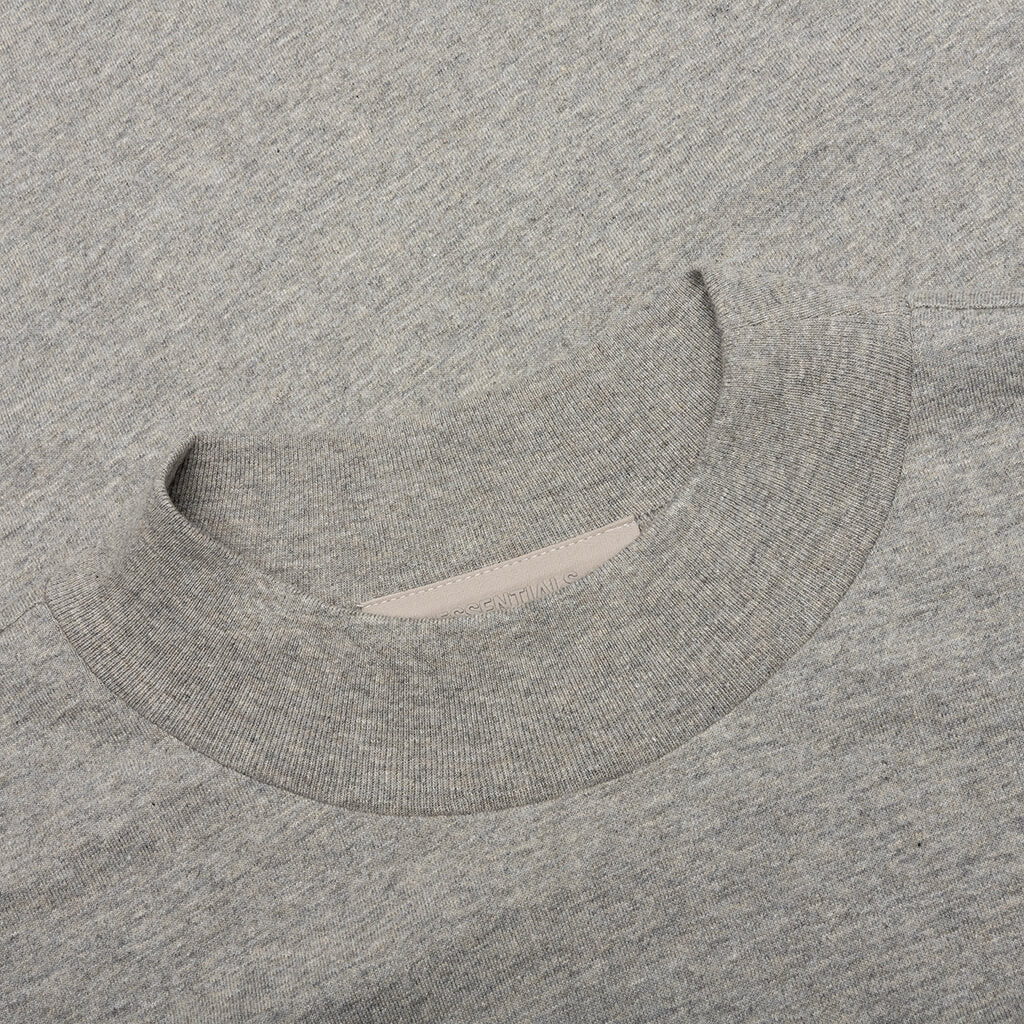 Essentials L/S Tee - Dark Oatmeal – Feature
