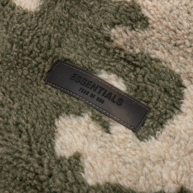 Essentials Polar Fleece Full Zip Jacket - Camo – Feature