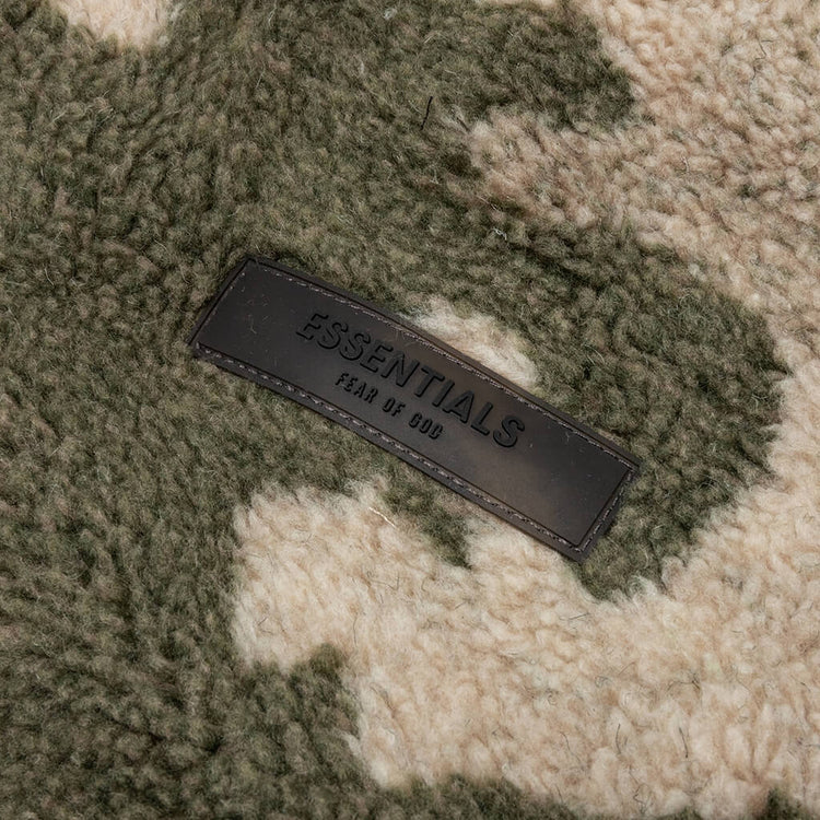 Essentials Polar Fleece Full Zip Jacket - Camo – Feature