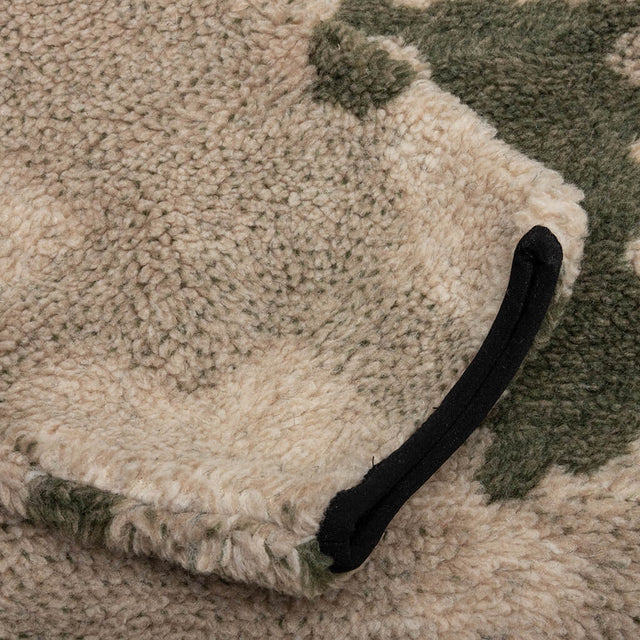 Essentials Polar Fleece Half Zip Hoodie - Camo – Feature