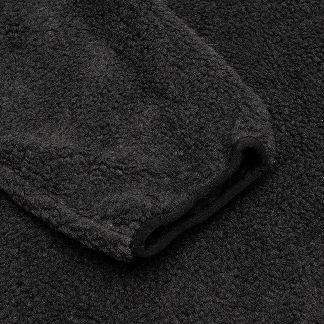 Essentials Polar Fleece Half Zip Hoodie - Iron – Feature