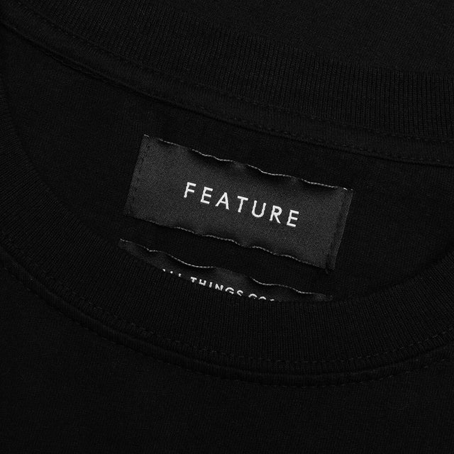 Fea-Tah Print Tee - Black – Feature