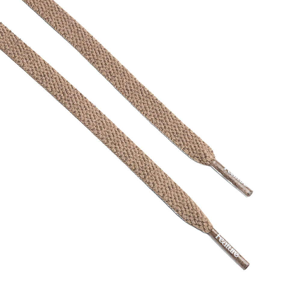 Flat Shoe Laces - Tobacco – Feature