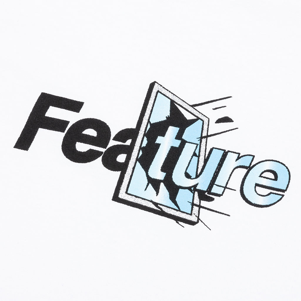 Glass Tee - White – Feature