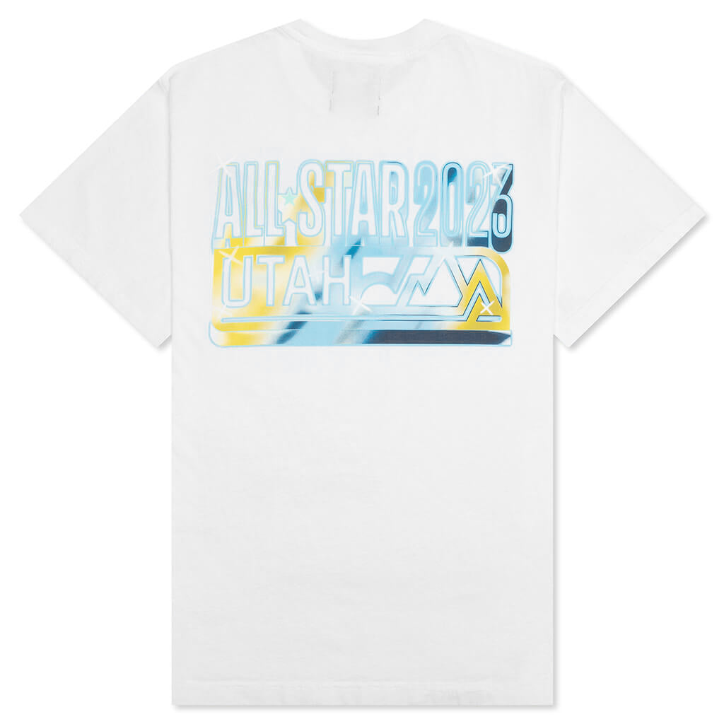 NBA ASG Chrome Tee - White – Feature