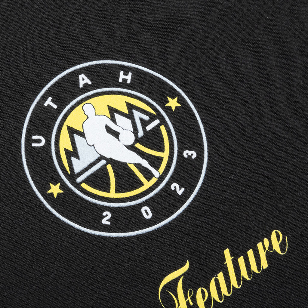 NBA Salt Lake City Tee - Black – Feature