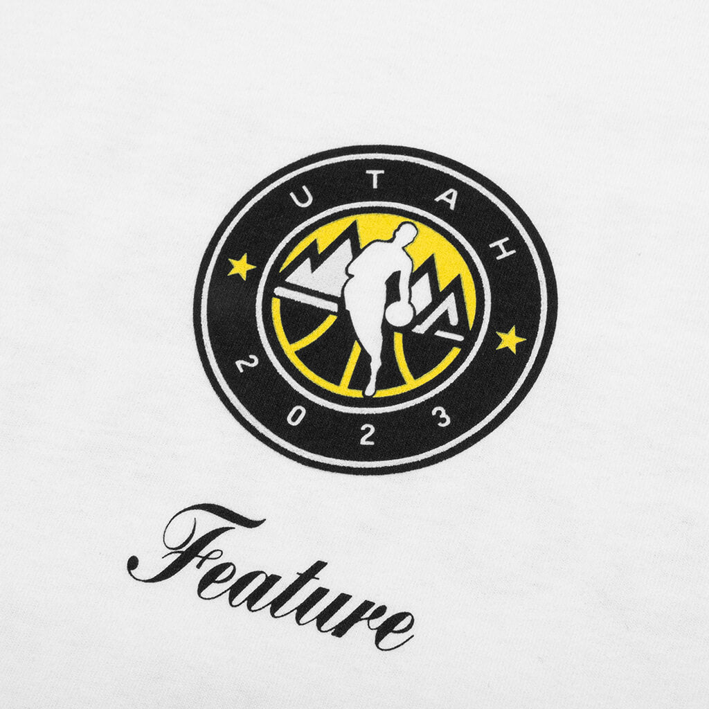 NBA Salt Lake City Tee - White – Feature