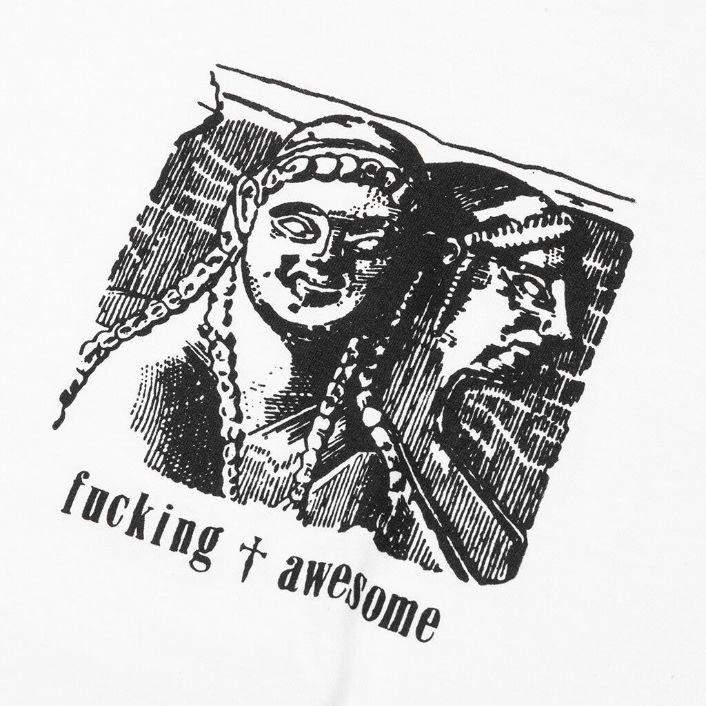 Archaic Smile Tee - White – Feature