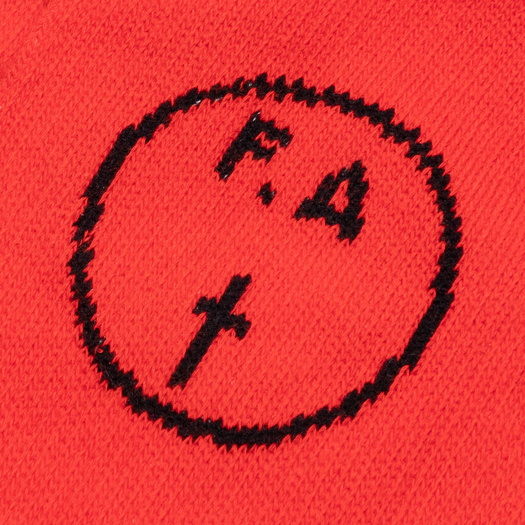 FA Records Sock - Red/Black – Feature