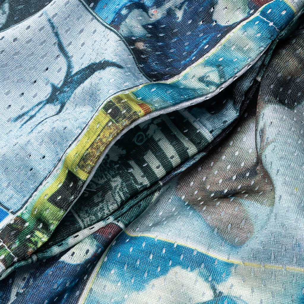 Frogman Collage Jersey Short - All Over Print – Feature