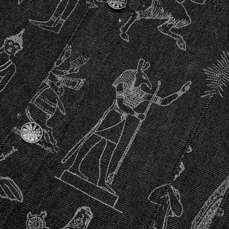 Reflective Denim Jacket - Black/3M – Feature