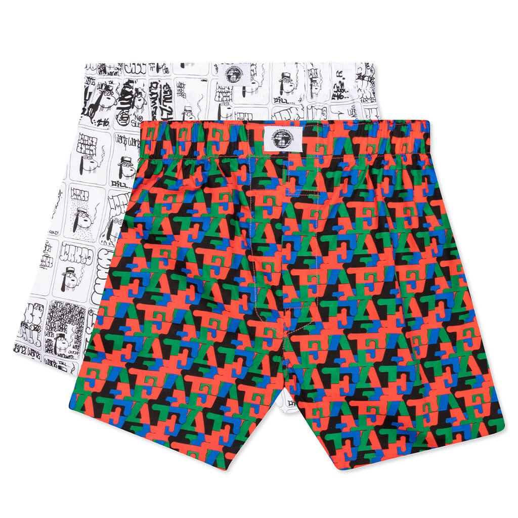 Two Pack Boxers - Wanto-Dill / Monogram Art – Feature