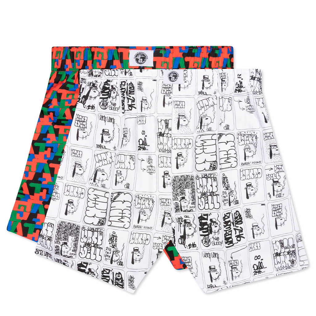 Two Pack Boxers - Wanto-Dill / Monogram Art – Feature