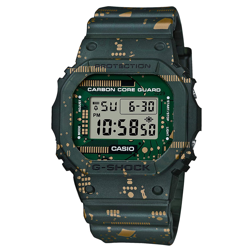 G-Shock x Carbon Core Guard 5600 - Green – Feature