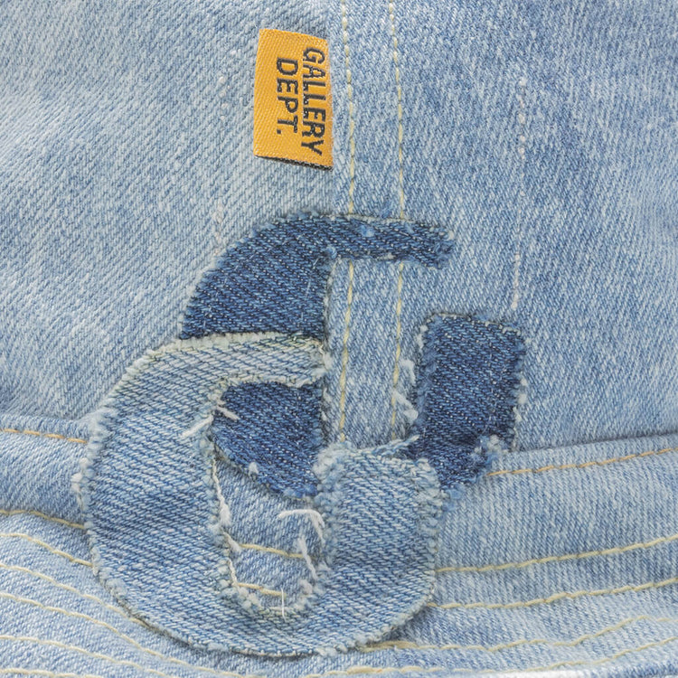 G Patch Denim Bucket Hat - Indigo – Feature