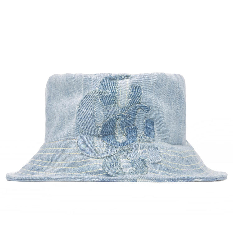 G Patch Denim Bucket Hat - Indigo – Feature