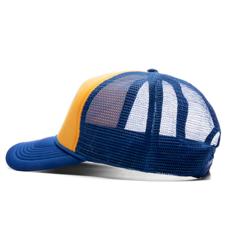GD Logo Trucker - Yellow/Navy | Gallery Dept – Feature