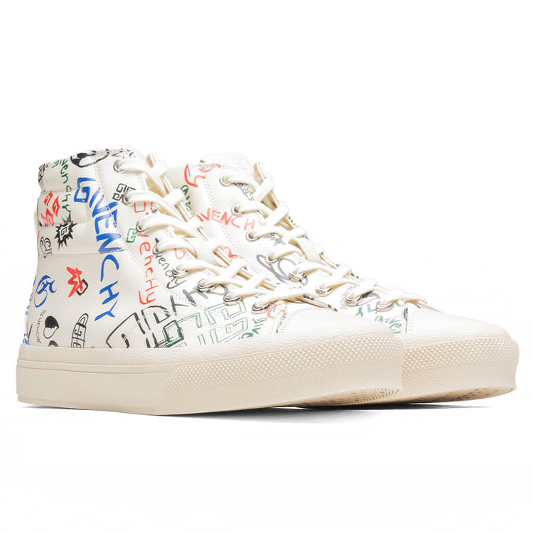City High Top Sneaker - Multicolored – Feature