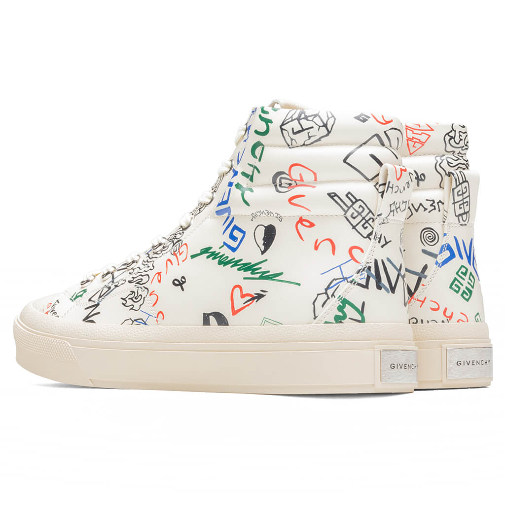 City High Top Sneaker - Multicolored – Feature