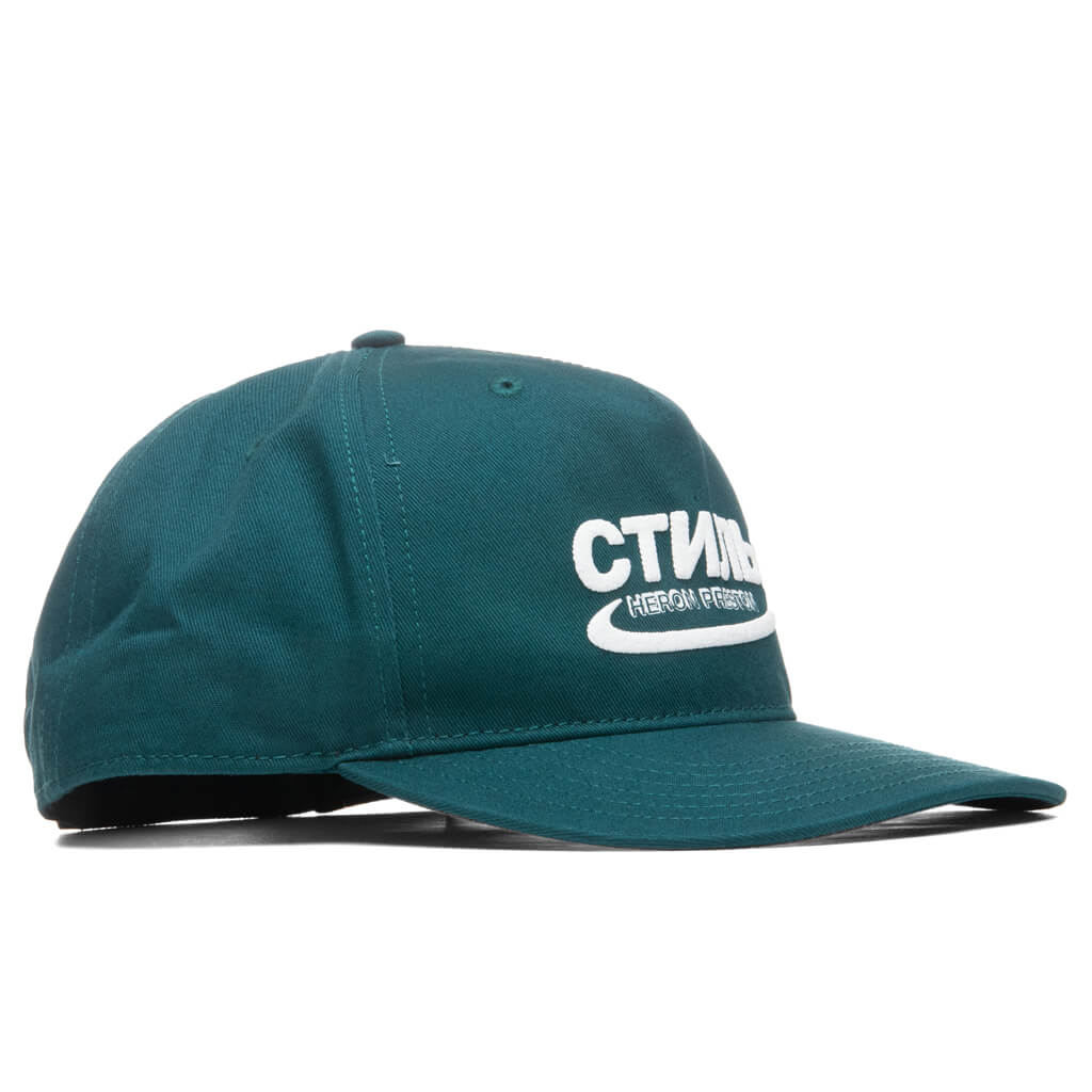 CTNMB Halo Baseball Cap - Petrol/White – Feature