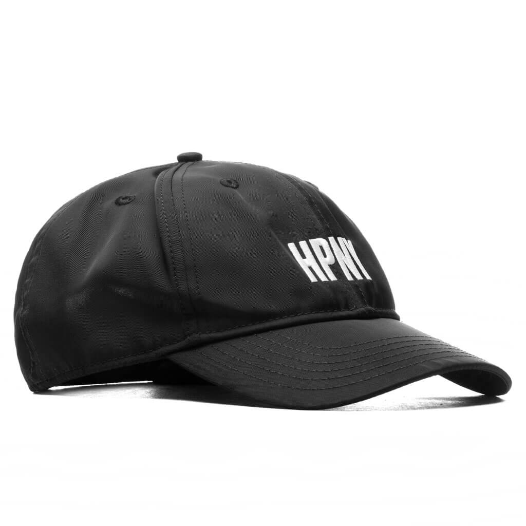 EMB Nylon Cap - Black/White – Feature