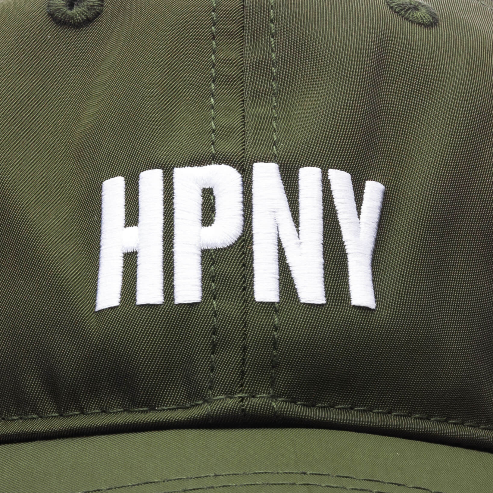 EMB Nylon Cap - Dark Olive – Feature
