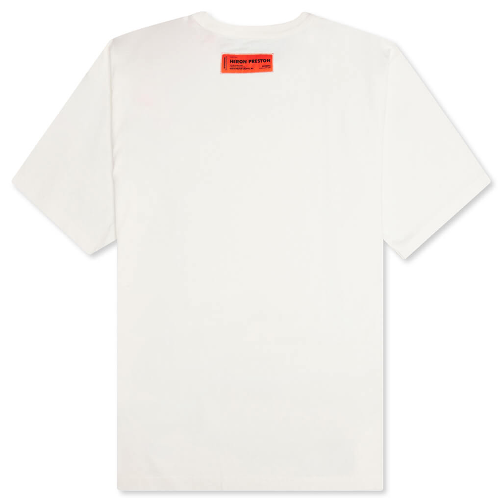 Halftone S/S Tee - White/Navy – Feature