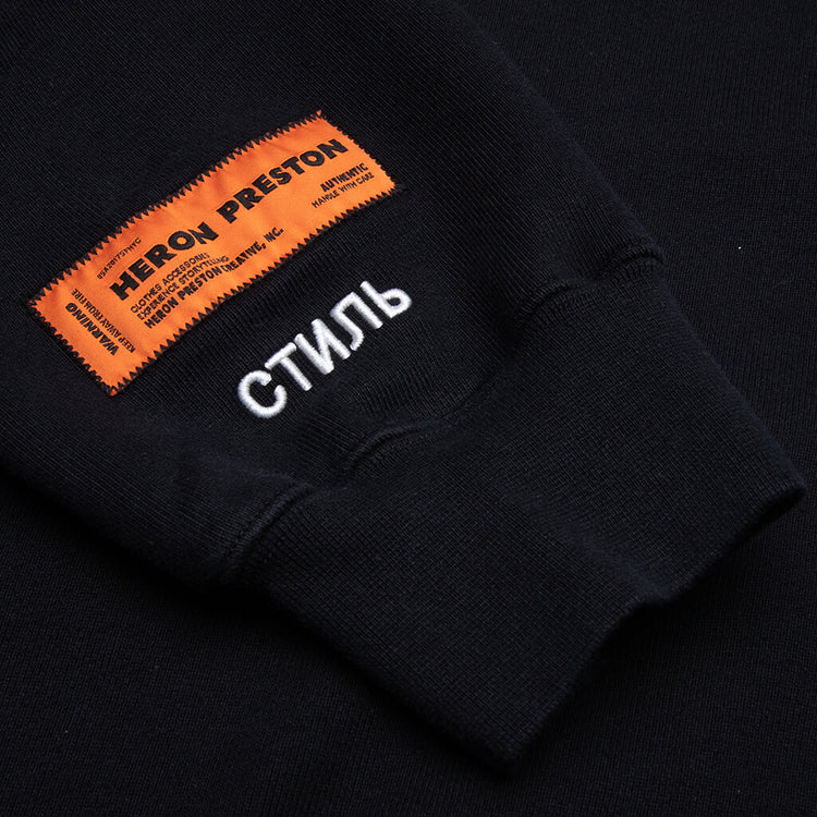 Heron Rainbow Hoodie - Black/White – Feature