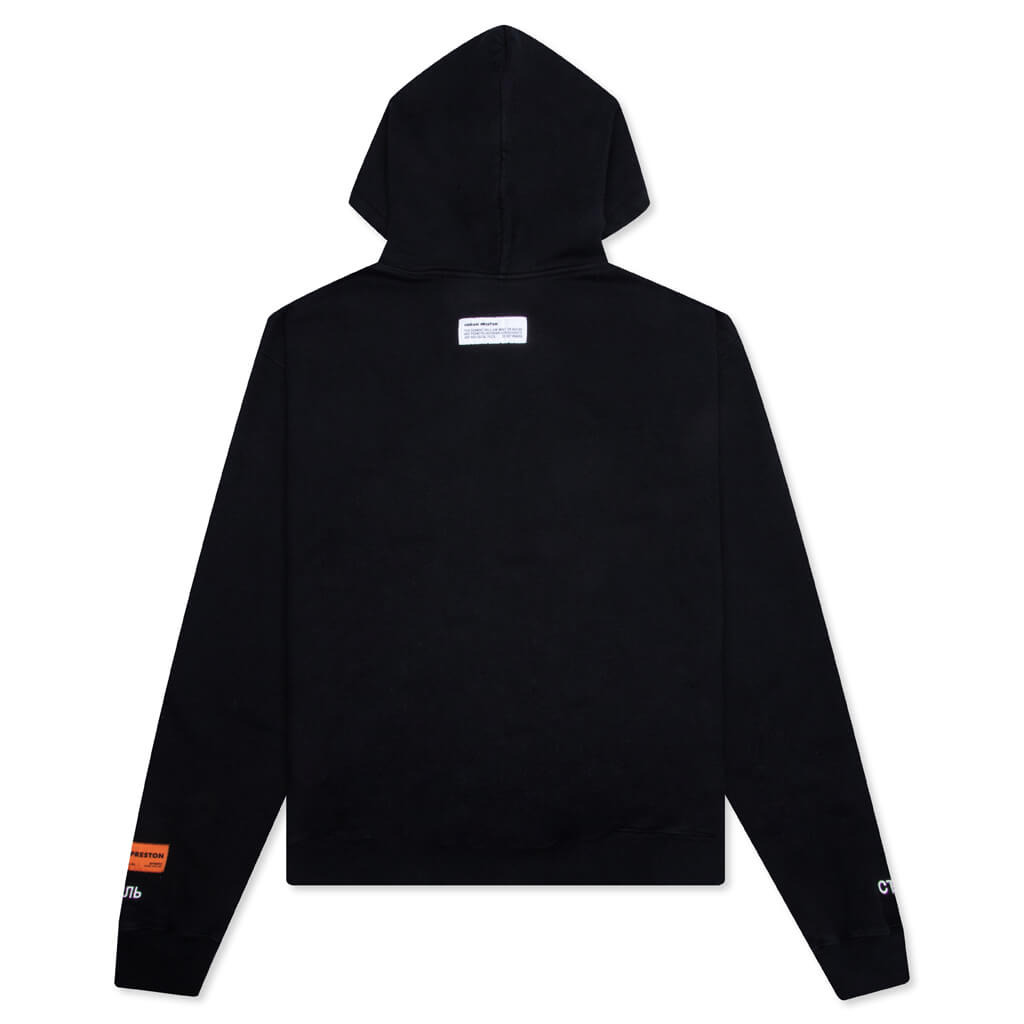 Heron Rainbow Hoodie - Black/White – Feature