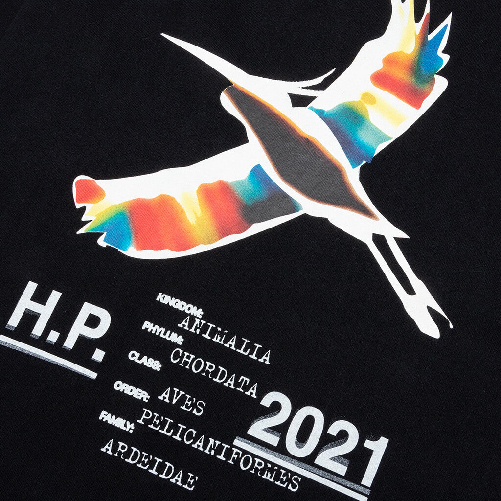 Heron Rainbow S/S Tee - Black/White – Feature