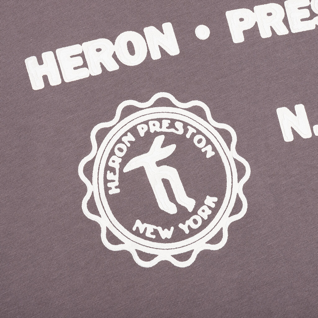 Medieval Heron S/S Tee - Grey/White – Feature