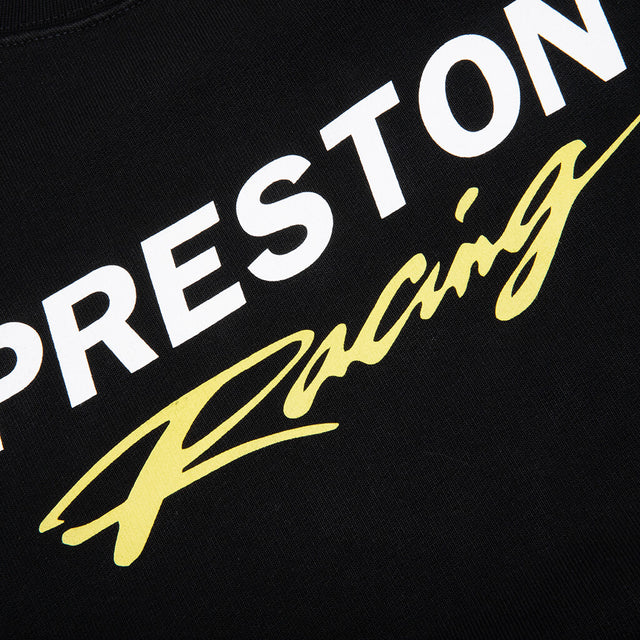 Preston Racing Crewneck - Black/White – Feature