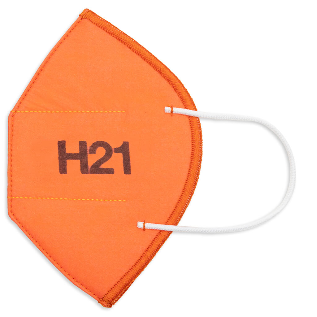 Reusable Mask - Orange/Black – Feature
