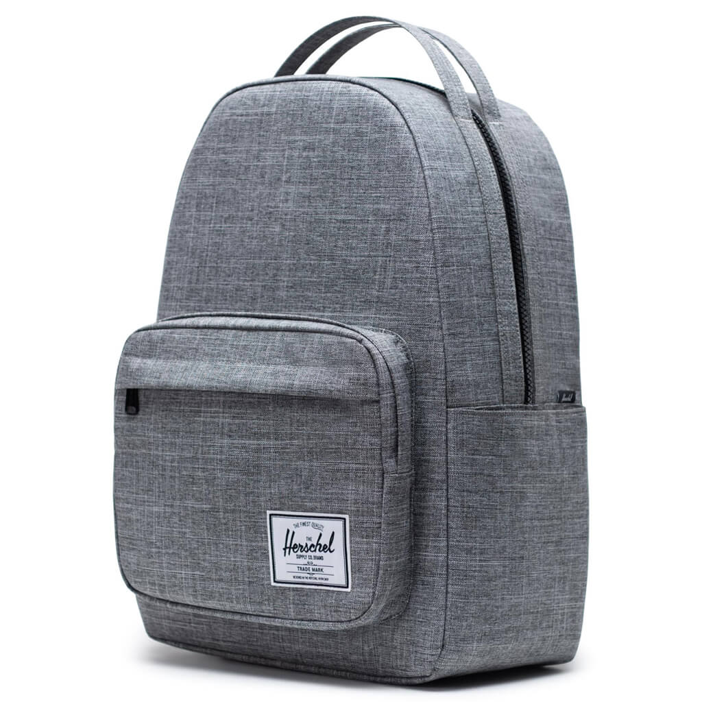 Miller Backpack - Raven Crosshatch – Feature