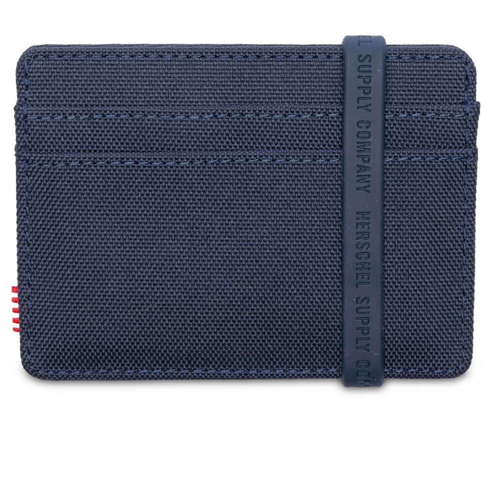 Charlie RFID Wallet - Navy – Feature