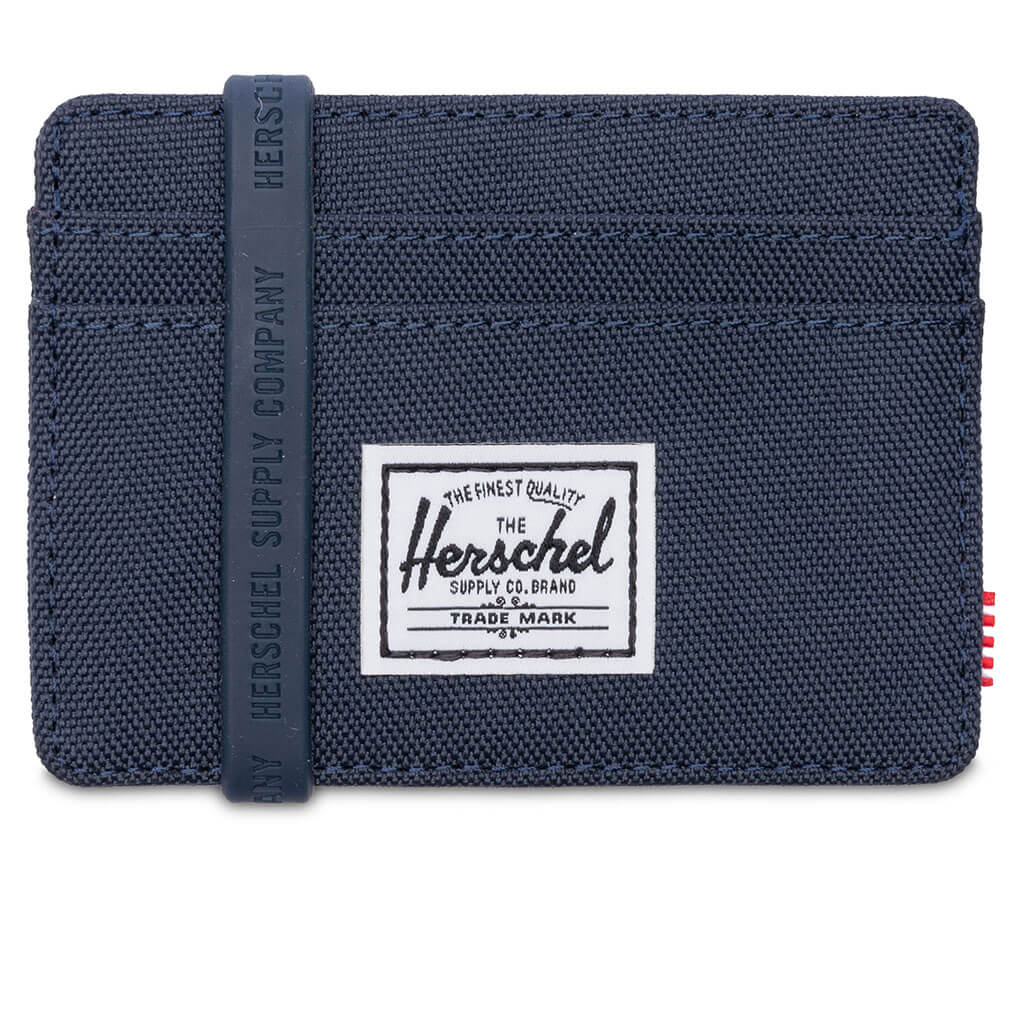 Charlie RFID Wallet - Navy – Feature