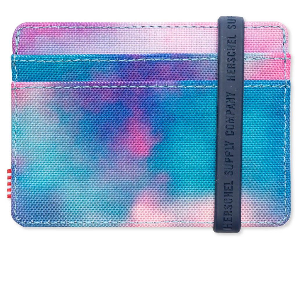 Charlie RFID Wallet - Cloudburst Neon – Feature