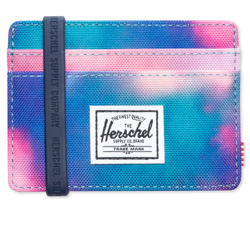 Charlie RFID Wallet - Cloudburst Neon – Feature
