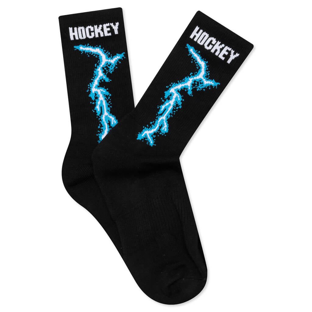 Lightning Sock - Black – Feature