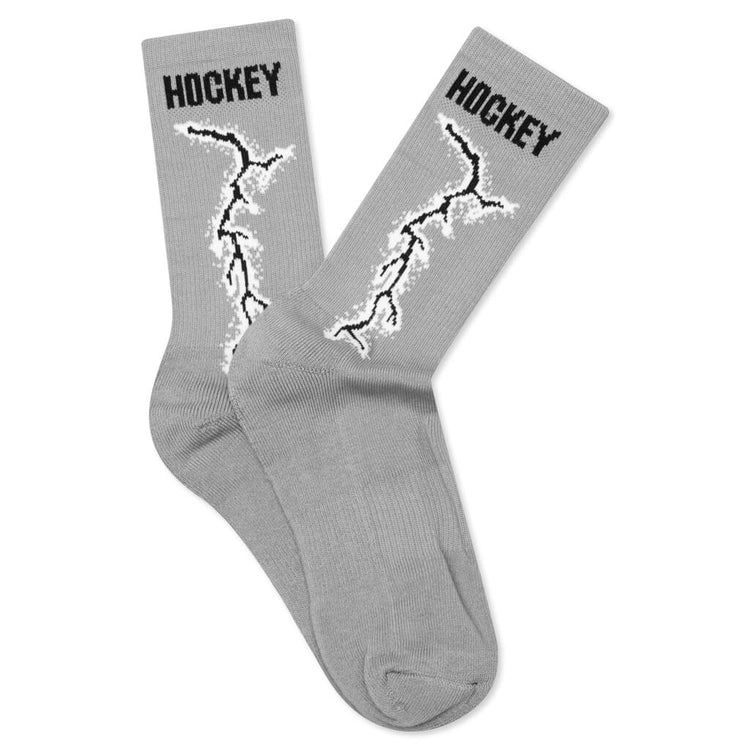 Lightning Sock - Grey – Feature