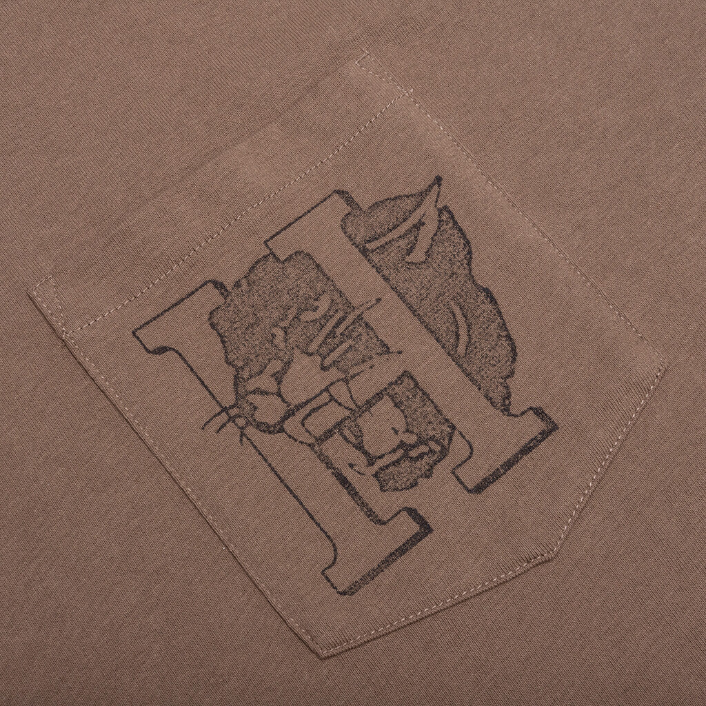 Honor The Gift Mascot Pocket S/S Tee - Brown – Feature