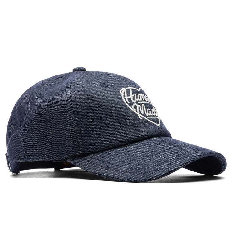 6 Panel Denim Cap - Indigo – Feature