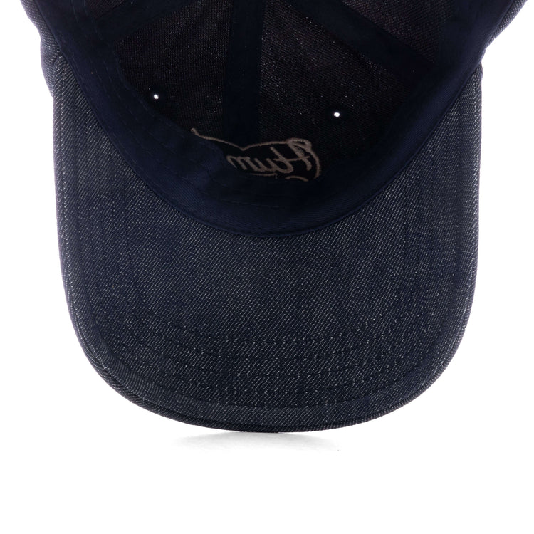 6 Panel Denim Cap - Indigo – Feature