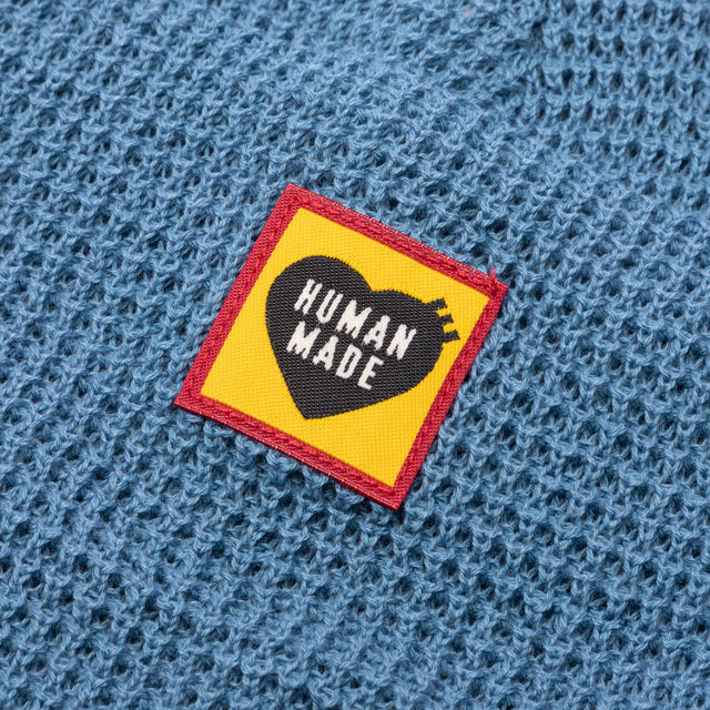 Waffle Beanie - Blue – Feature