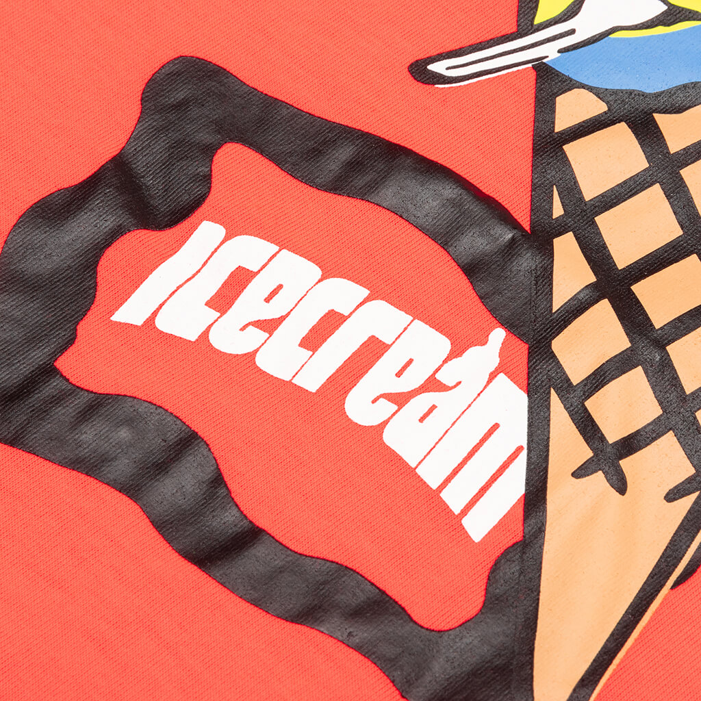 Cone Man S/S Tee - Neon Red – Feature
